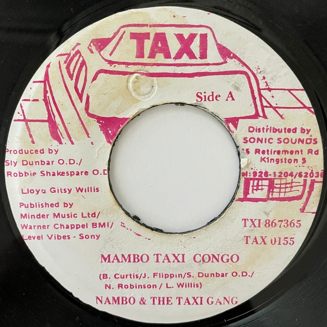 Nambo & The Taxi Gang - Mambo Taxi Congo【7-20927】 | Jamaican Soul