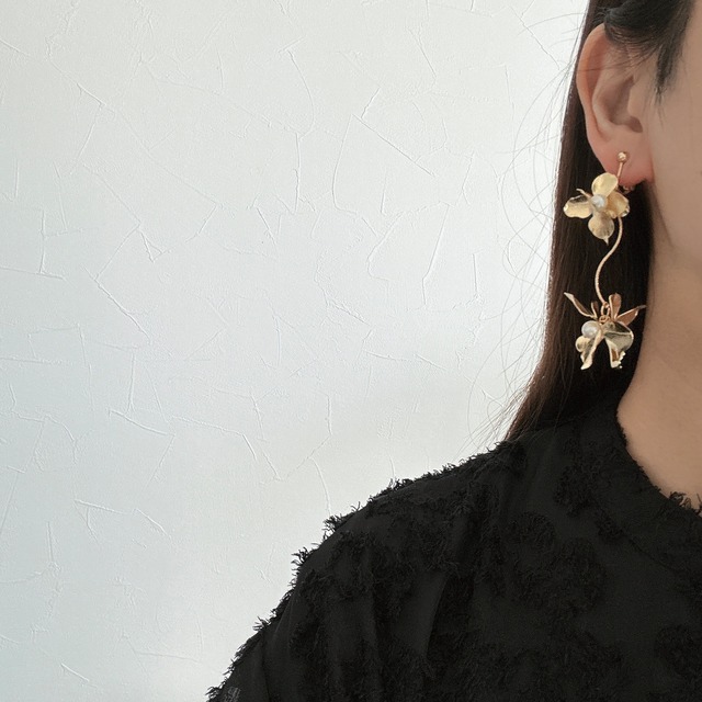 casablanca gold pierce / earring (e0466) | Sofia