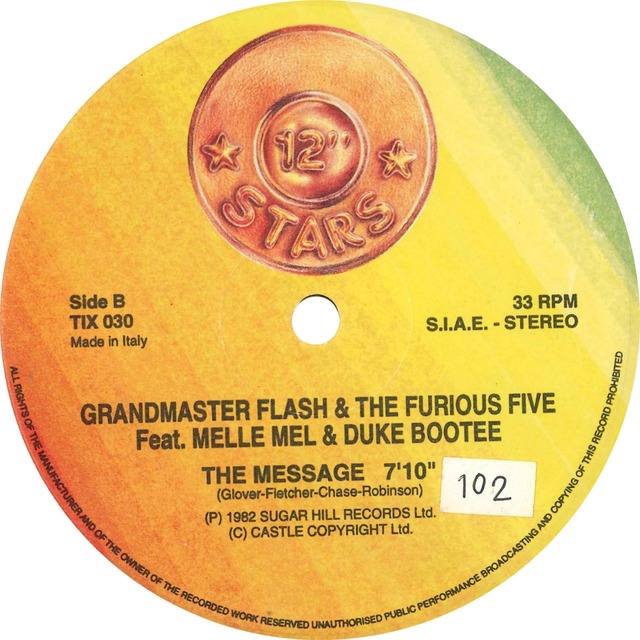 Positive Force / Grandmaster Flash & The Furious Five Feat. Melle Mel ...