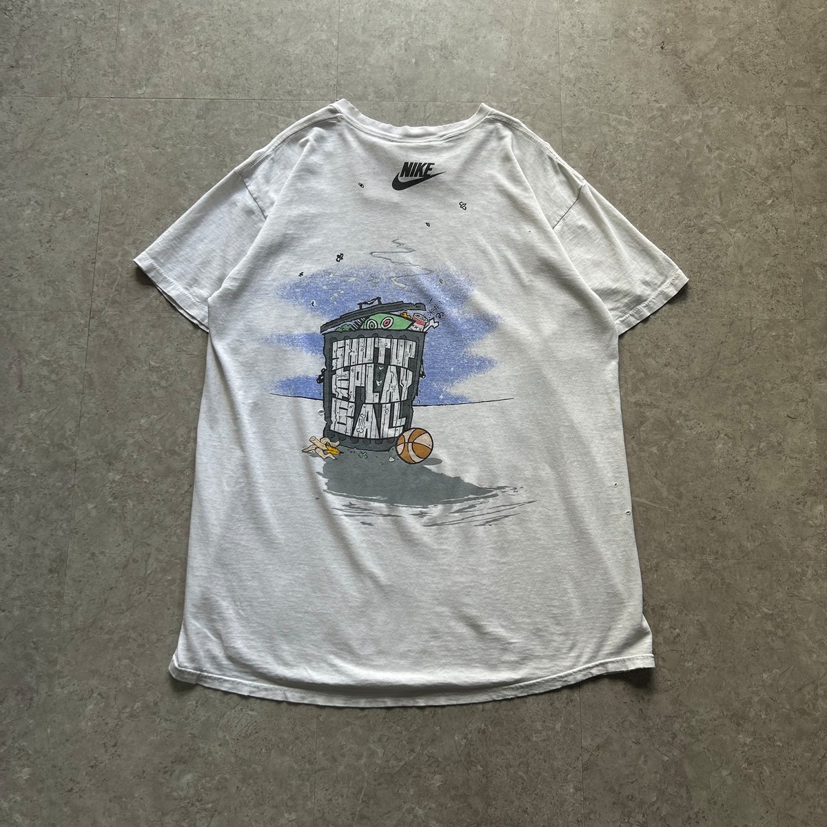 〜90s NIKE "TRASH STINKS" T-shirt【仙台店】 | What’z up
