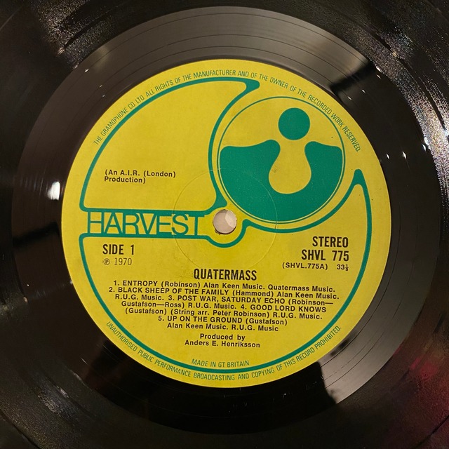 【LP】QUATERMASS/Same | SORC 中古アナログレコード専門店