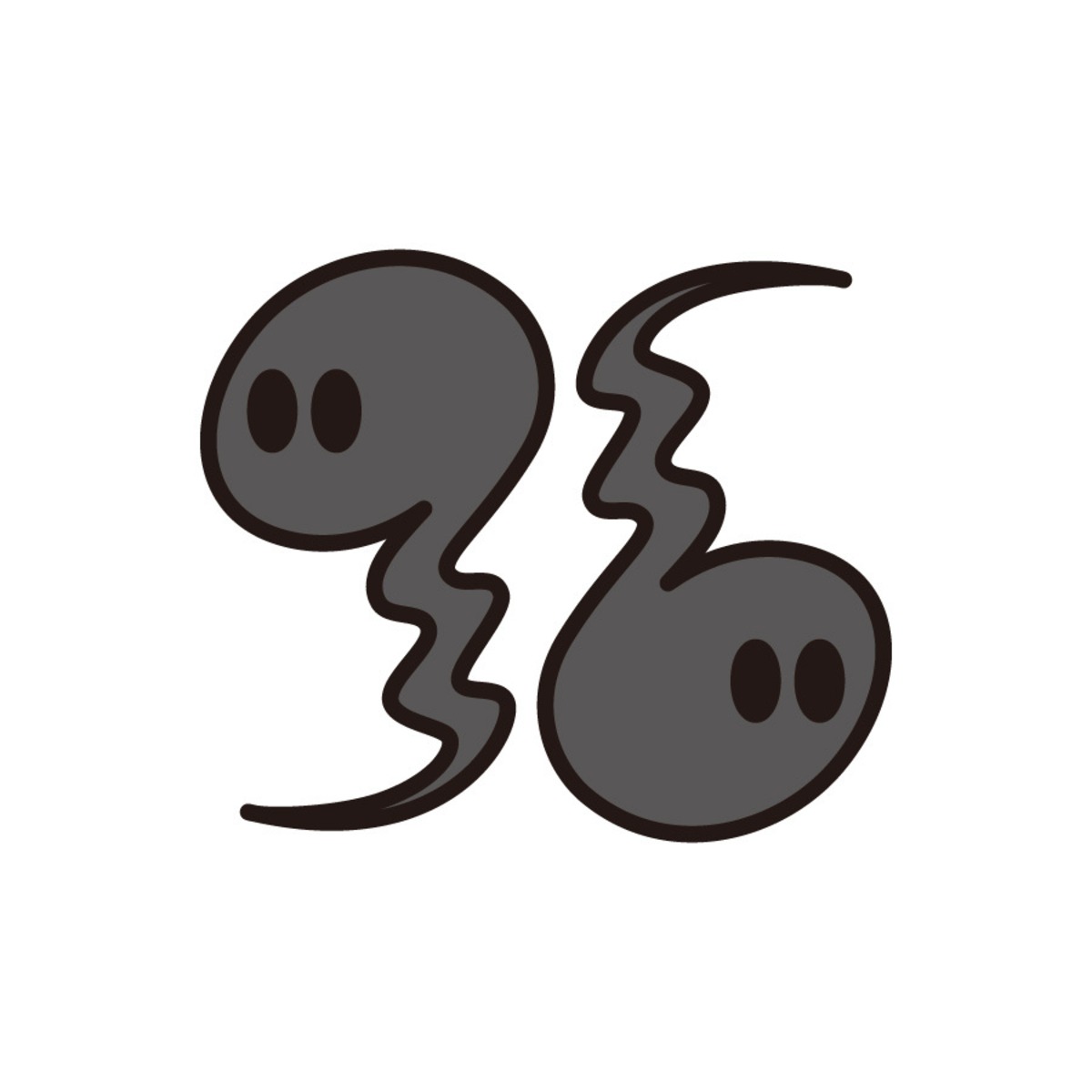 ステッカー「96」グレー | PLA STUDIO