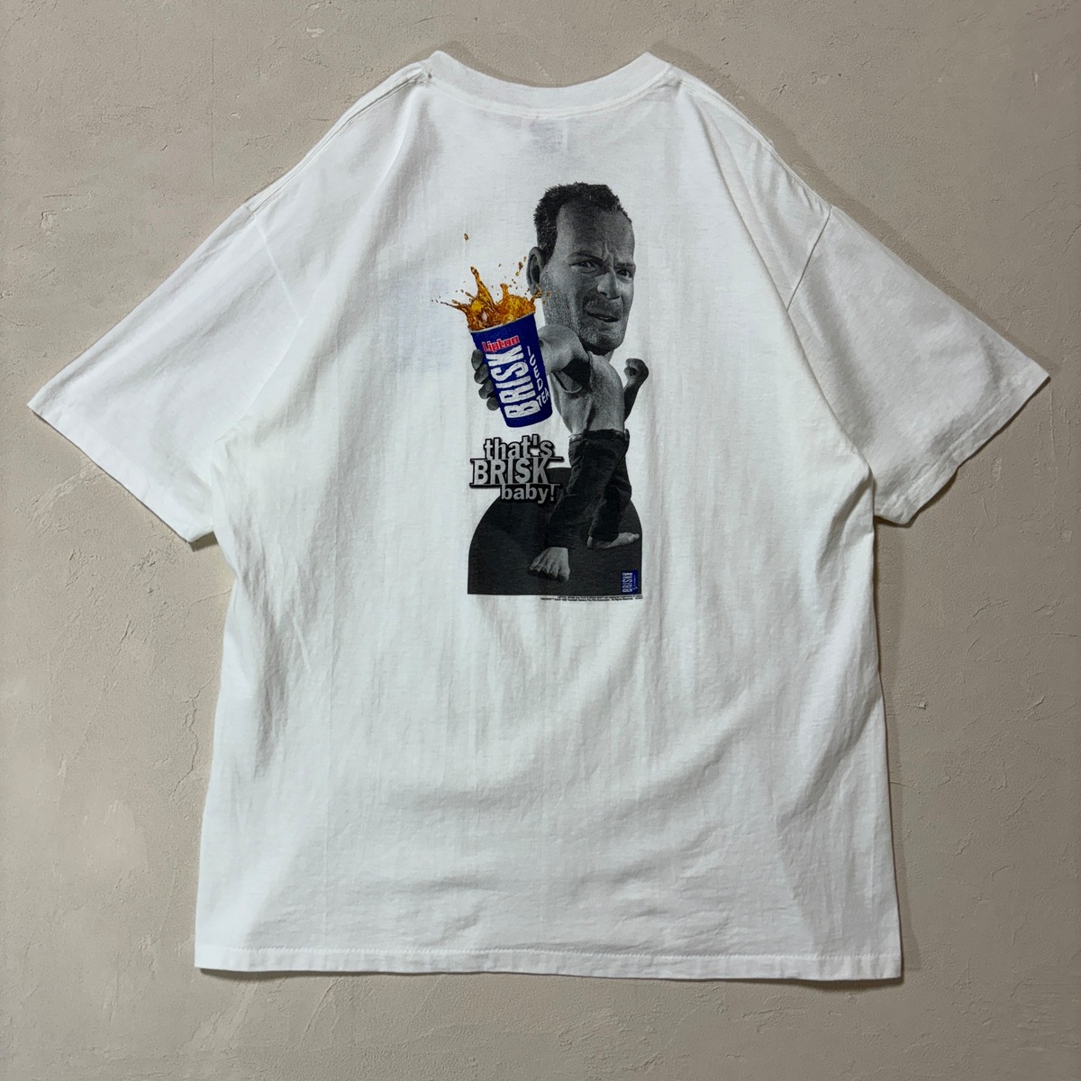 90s Lipton BRISK iced tea tee | 古着屋YONKERS