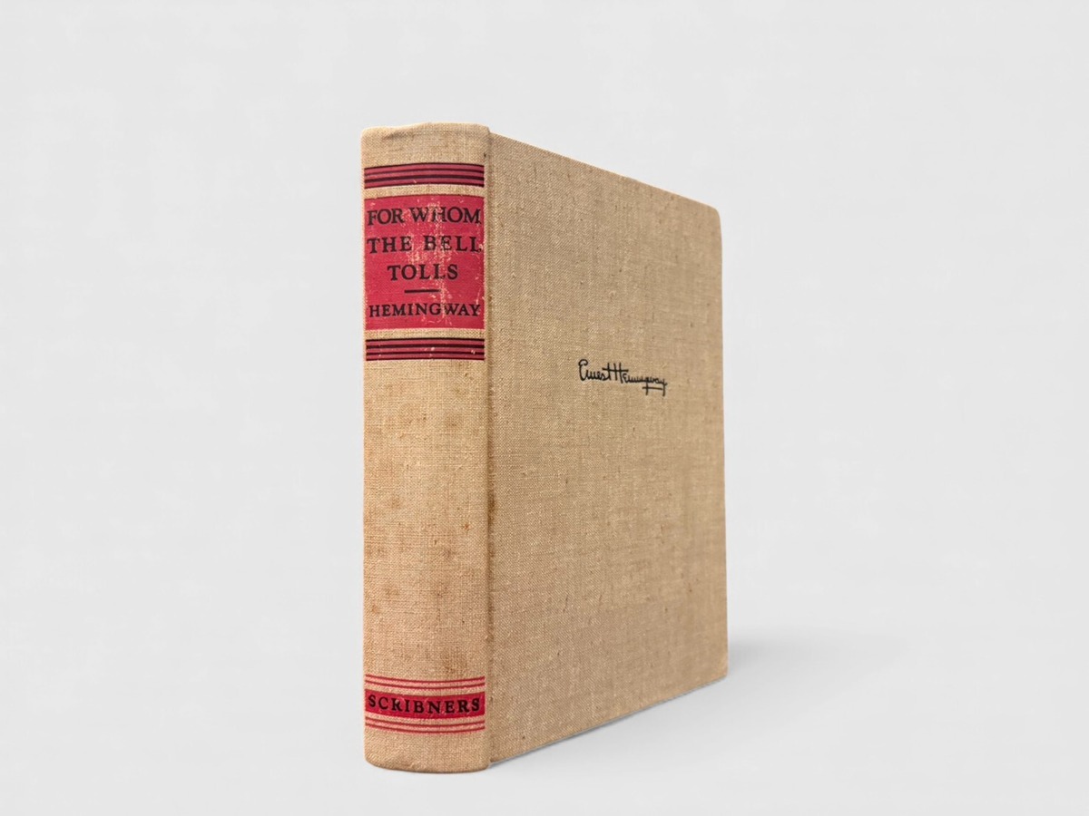 【RL160】【FIRST EDITION】For Whom the Bell Tolls(1940) /Ernest Hemingway ...