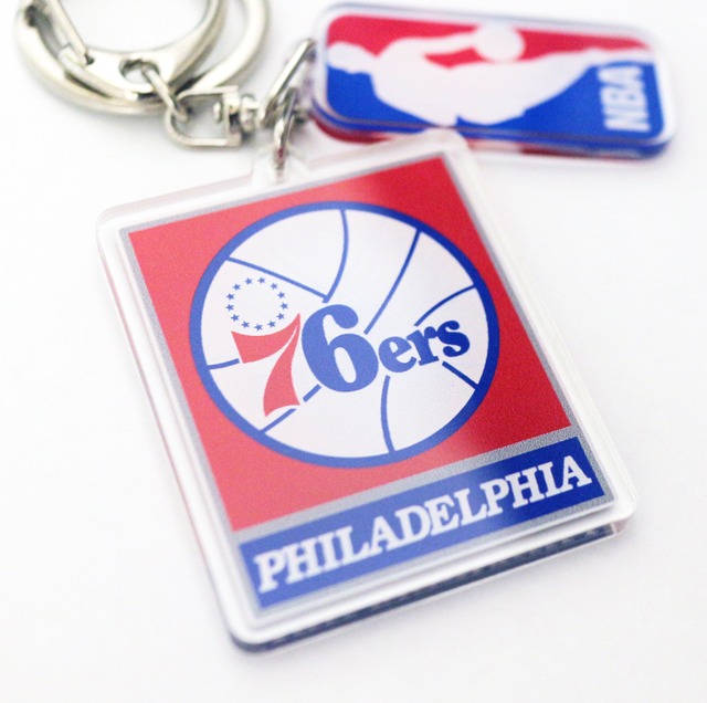 Philadelphia 76ers NBA Acrylic Keychain | mingus