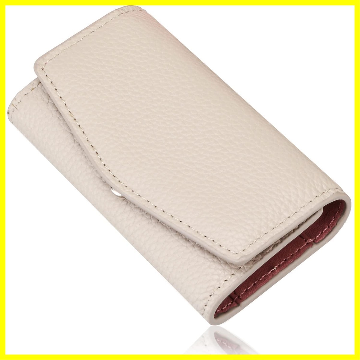 [Kstarplus] キーケース レディース かわいい キーホルダー【 6連xGIFT BOX付きxICカード入れ】 スマートキー対応 ...