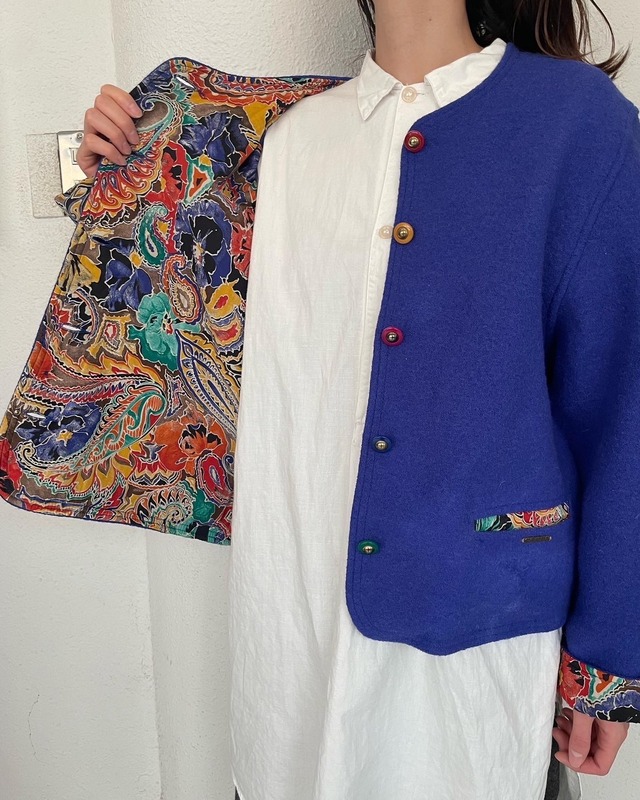 old “GEIGER” boiled wool jacket | LEYLINE CLOTHING