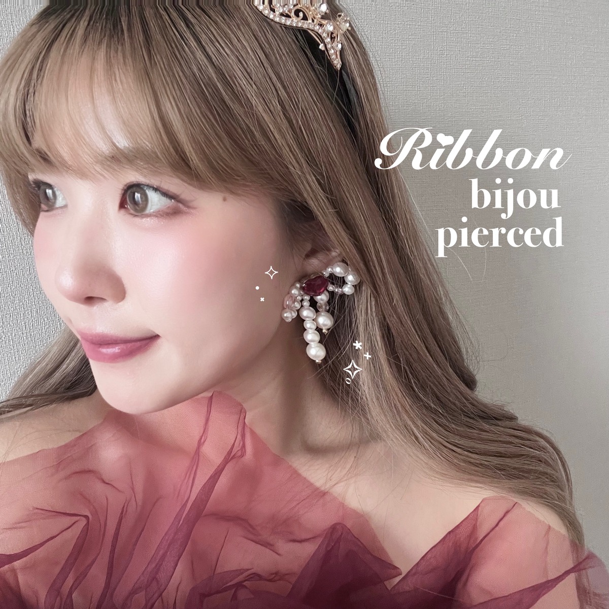 ribbon bijou pierced | popovii