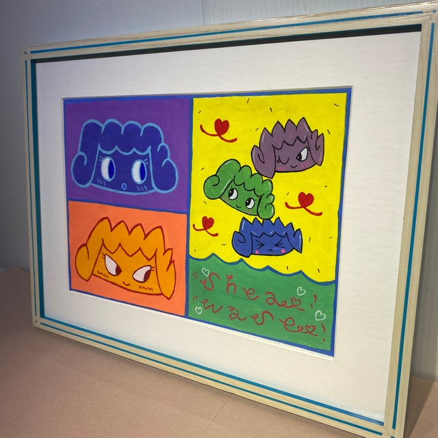 SHEA【Sheawase4コマ】額付き | ECOGREEN WEB SHOP