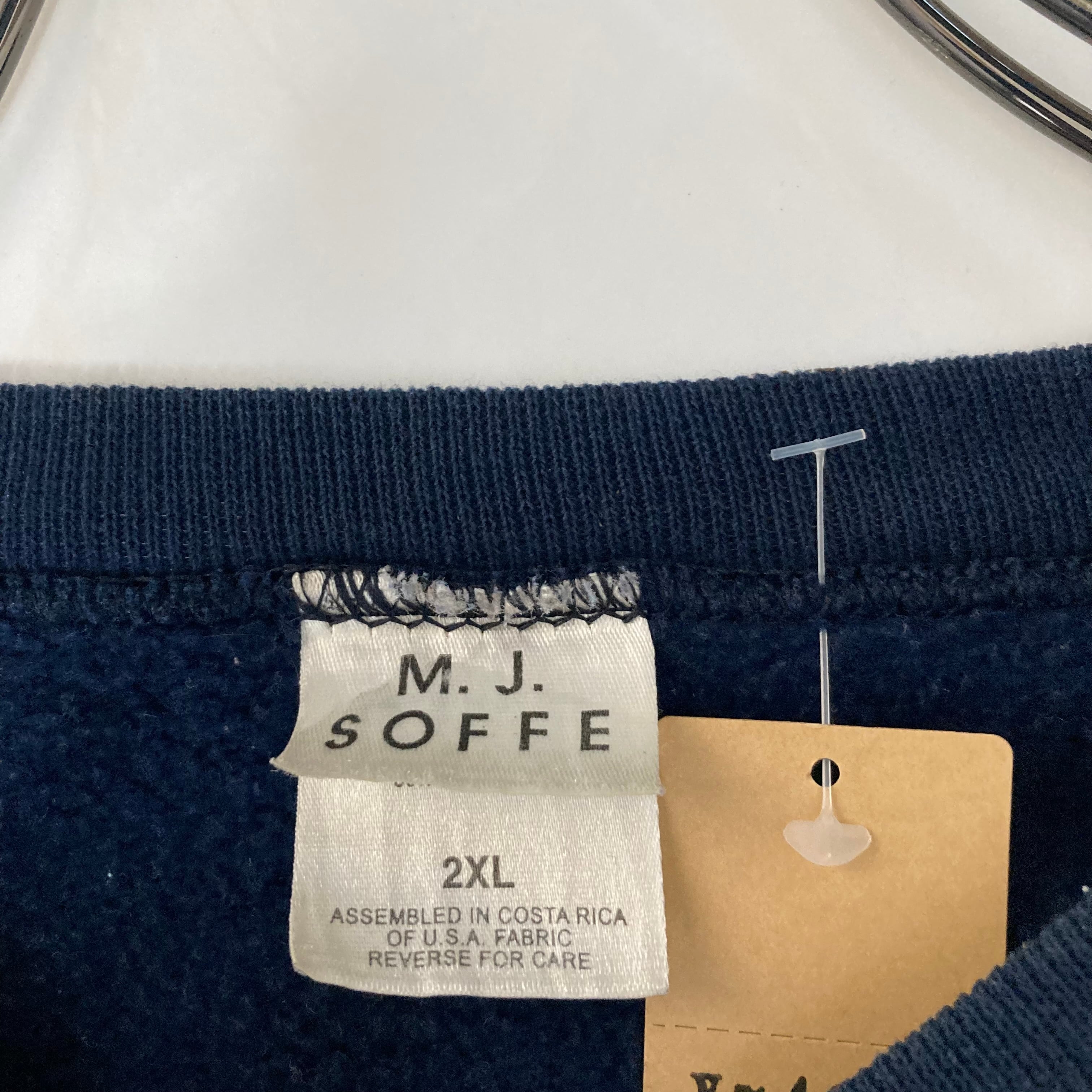 M.J.SOFFE スウェット 2XL 刺繍 ワッペン | 古着屋OLDGREEN