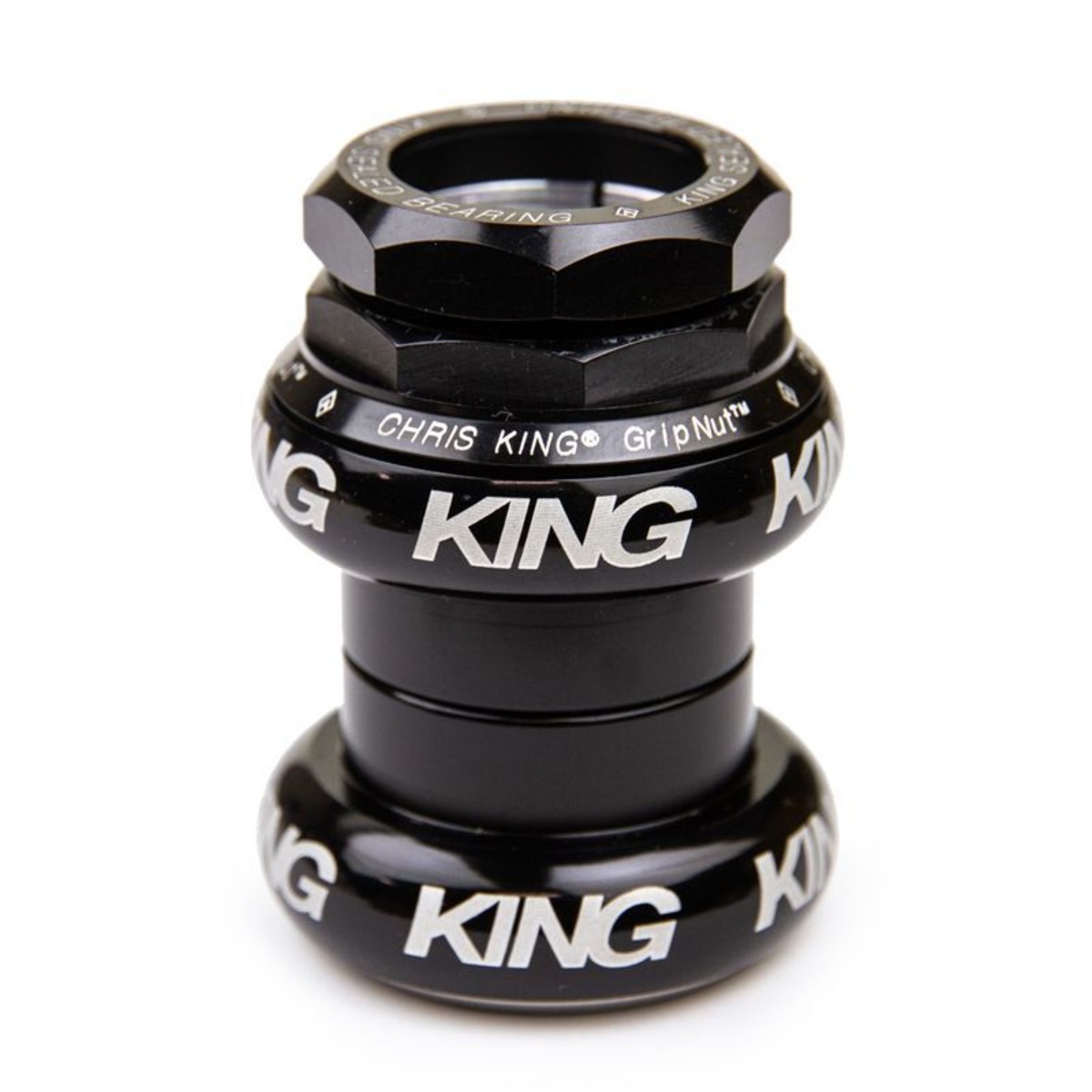 CHRIS KING* 1" gripnut headset ヘッドセット (black/BOLD) | championship bikes ...
