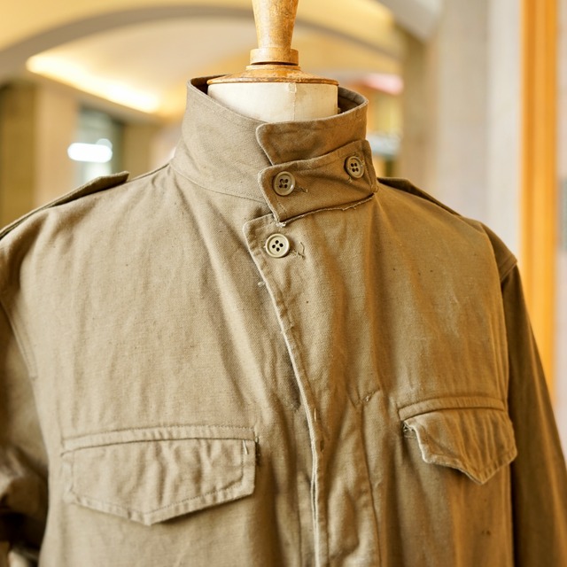 OLD FRENCH ARMY M47 JACKET ONE WASH | STRAYSHEEP ONLINE