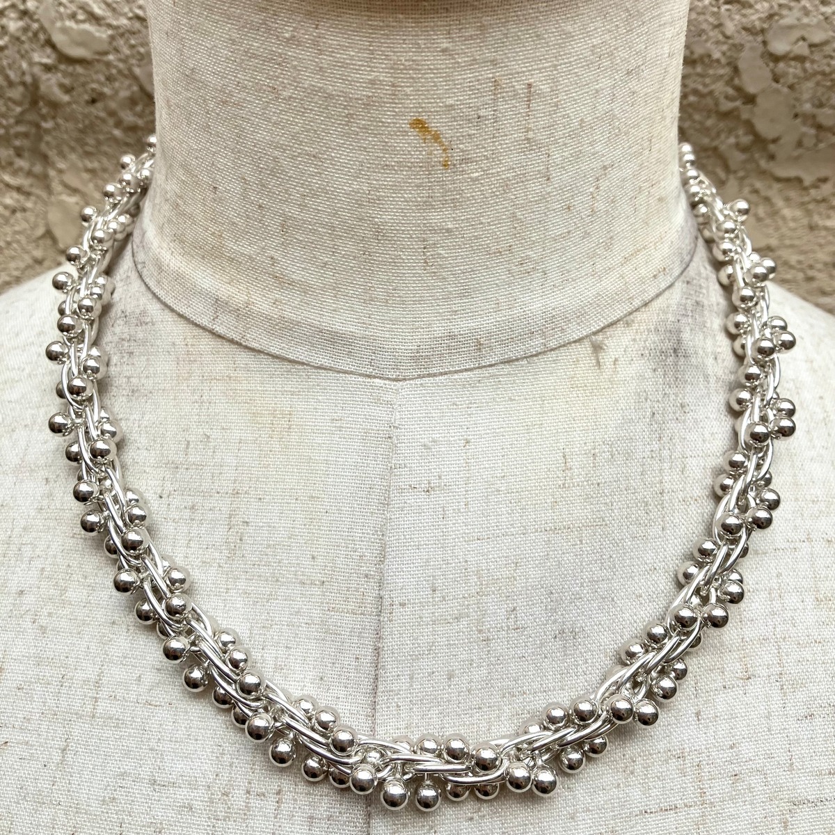 SILVER925 DNA DESIGN MANTEL NECKLACE /シルバー/ネックレス | maryland_accessories