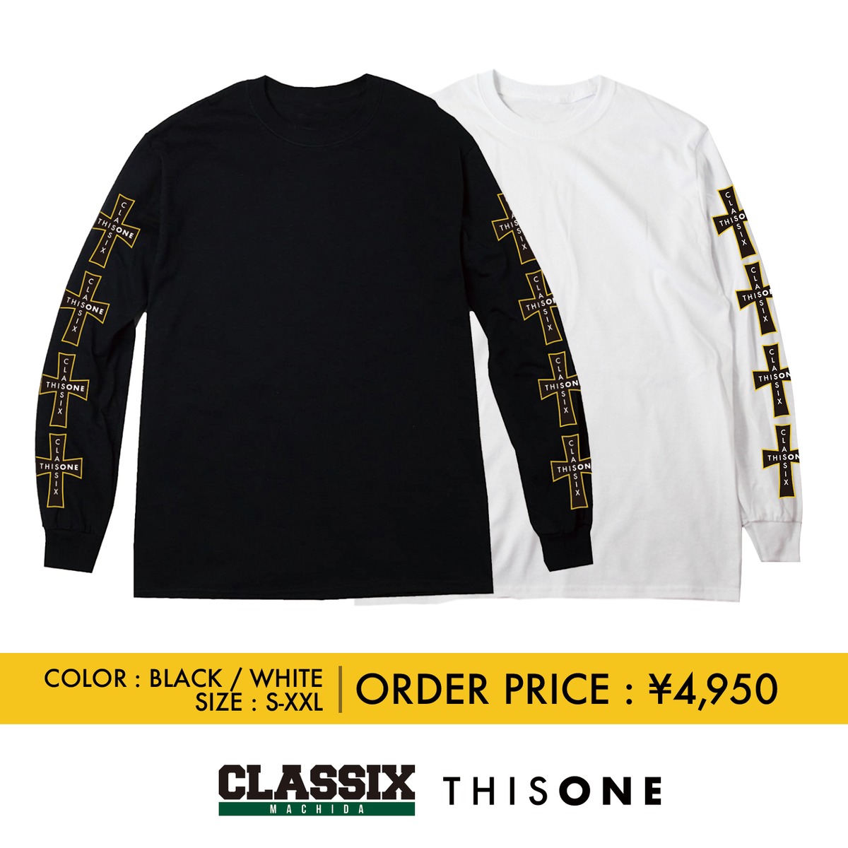 THISONE x CLASSIX W ANNIVERSARY "SUPPORT YOUR LOCAL" L/S TEE (THISONE ...