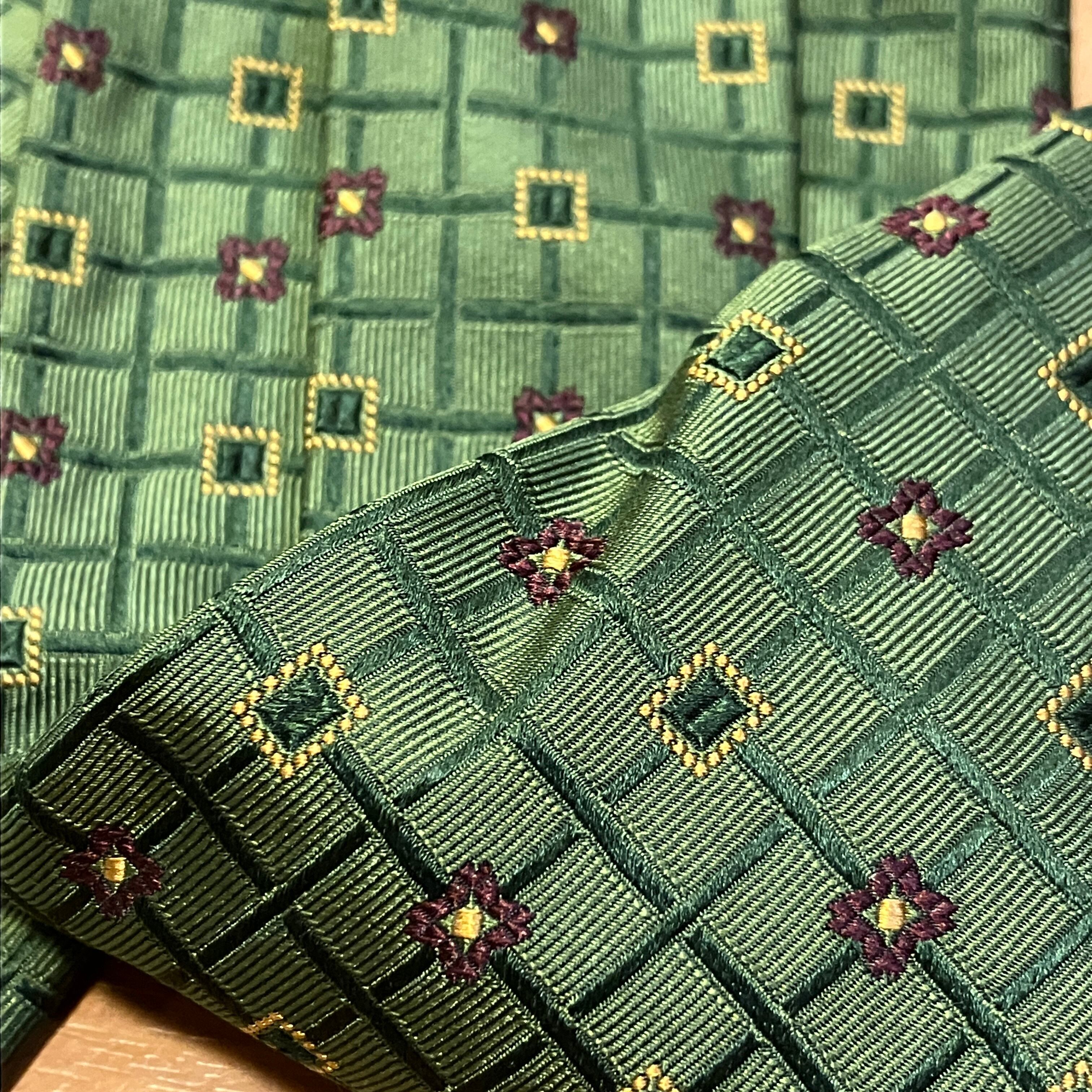 Franco Minucci SILK 小紋柄 JACQUARD TIE | safarionline