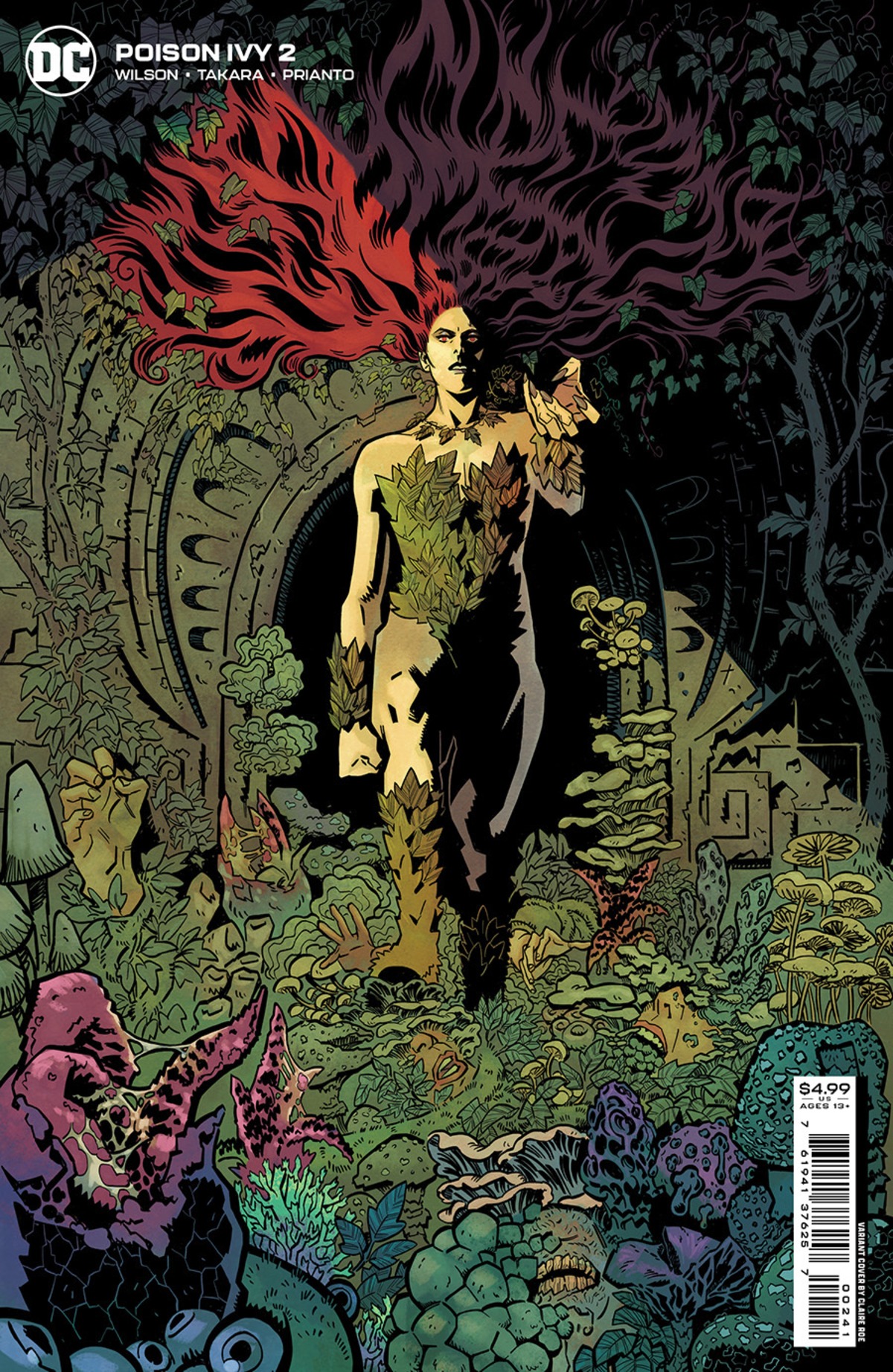 POISON IVY #2 COVER C VAR CLAIRE ROE CARD STOCK | homecoming