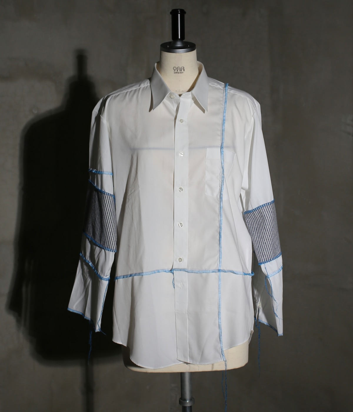 lock docking shirt（blue） | 『kick margin.』
