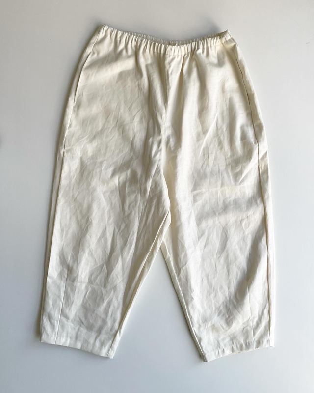 【Gauze#】AINO COATING PANTS [G894]アイノ コーティングパンツ / ガーゼ | 余韻の時間