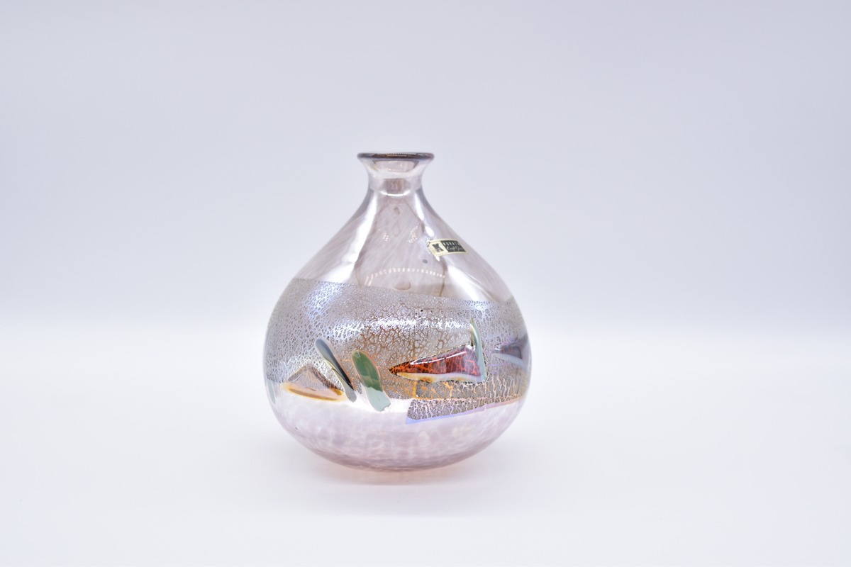 カラフルなガラスの一輪挿し | Laotour