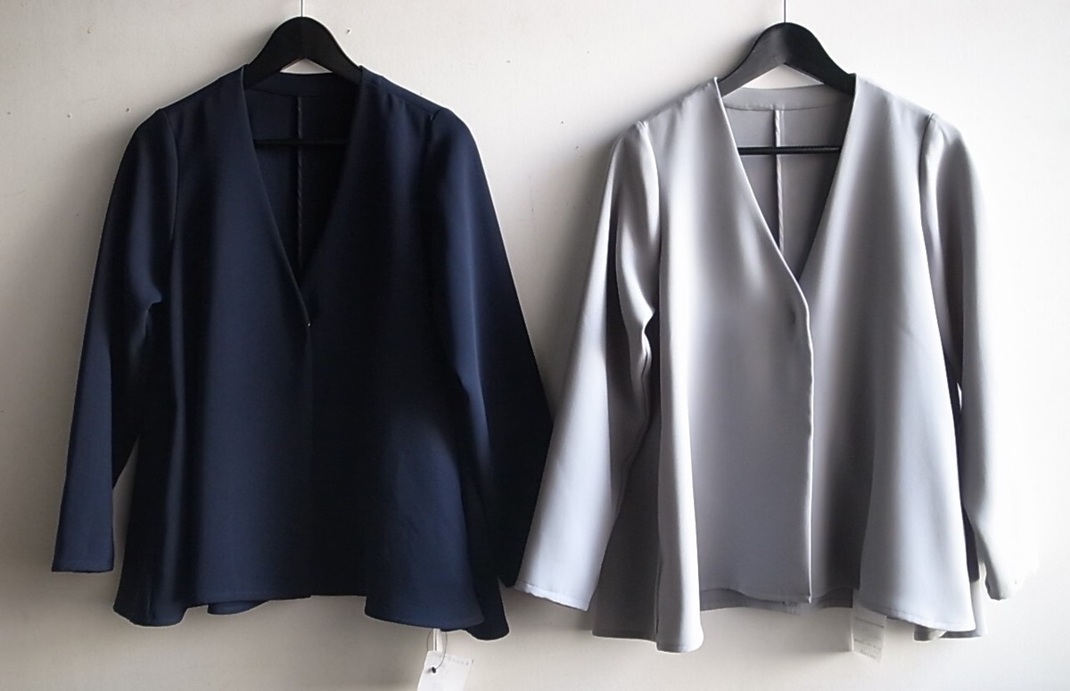 NUS/ノーカラーフレアJacket | Rbycocoryne