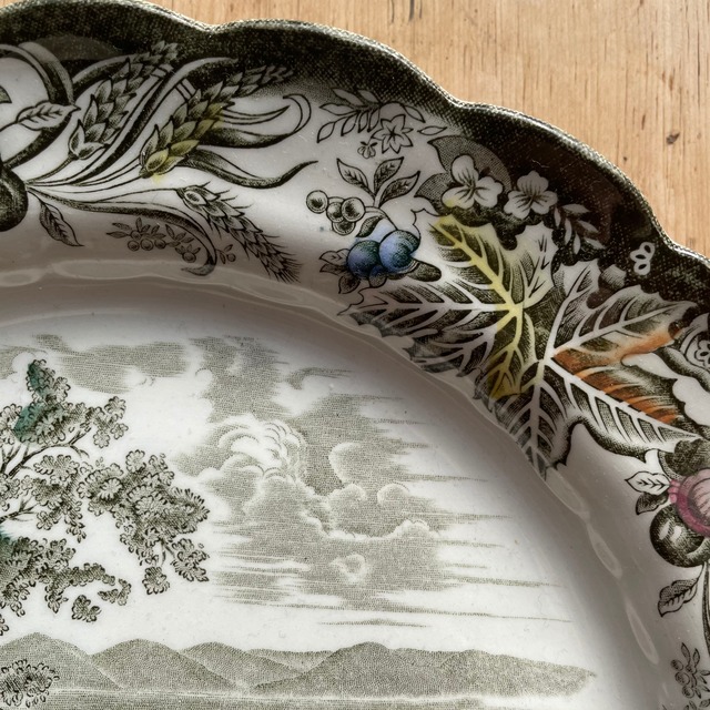 Vintage Ridgway Staffordshire Plate | Northfields