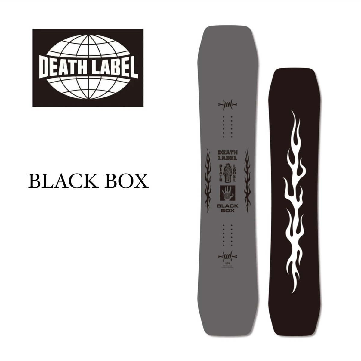 【早期予約特典有り】25-26モデル. DEATH LABEL .『 BLACK BOX 』. デスレーベル . ブラックボックス ...