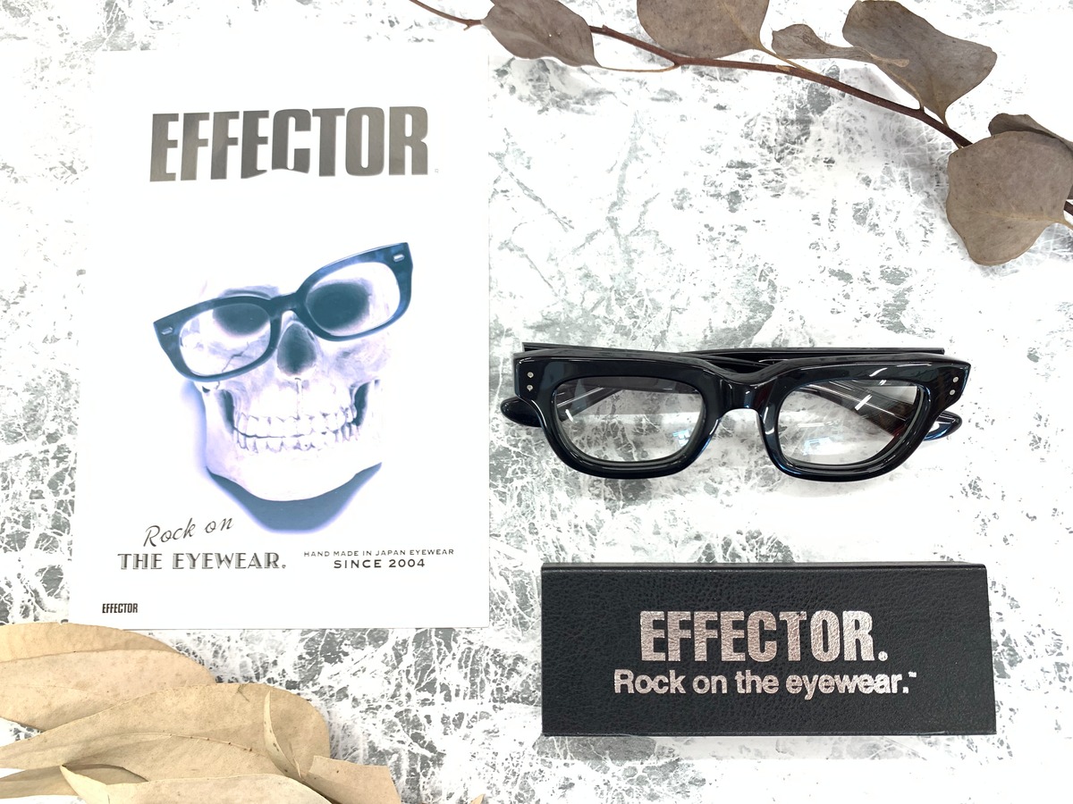 EFFECTOR×FTW MUNAKATA/BK | メガネ工房 BASE店