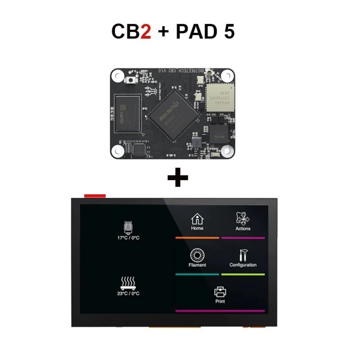 BIGTREETECH CB2 コアボード Rockchip RK3566 32GB eMMC 3D マザーボード (パッド 5 付き) S22d7014242714_5 | e-通販