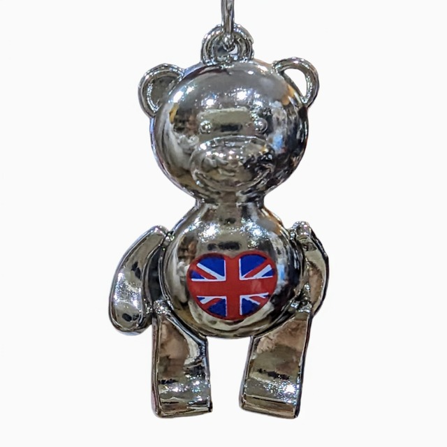 UJテディキーホルダー【UNION JACK】Elgate Products 90366 | 英国雑貨専門店ブリティッシュ・ライフ