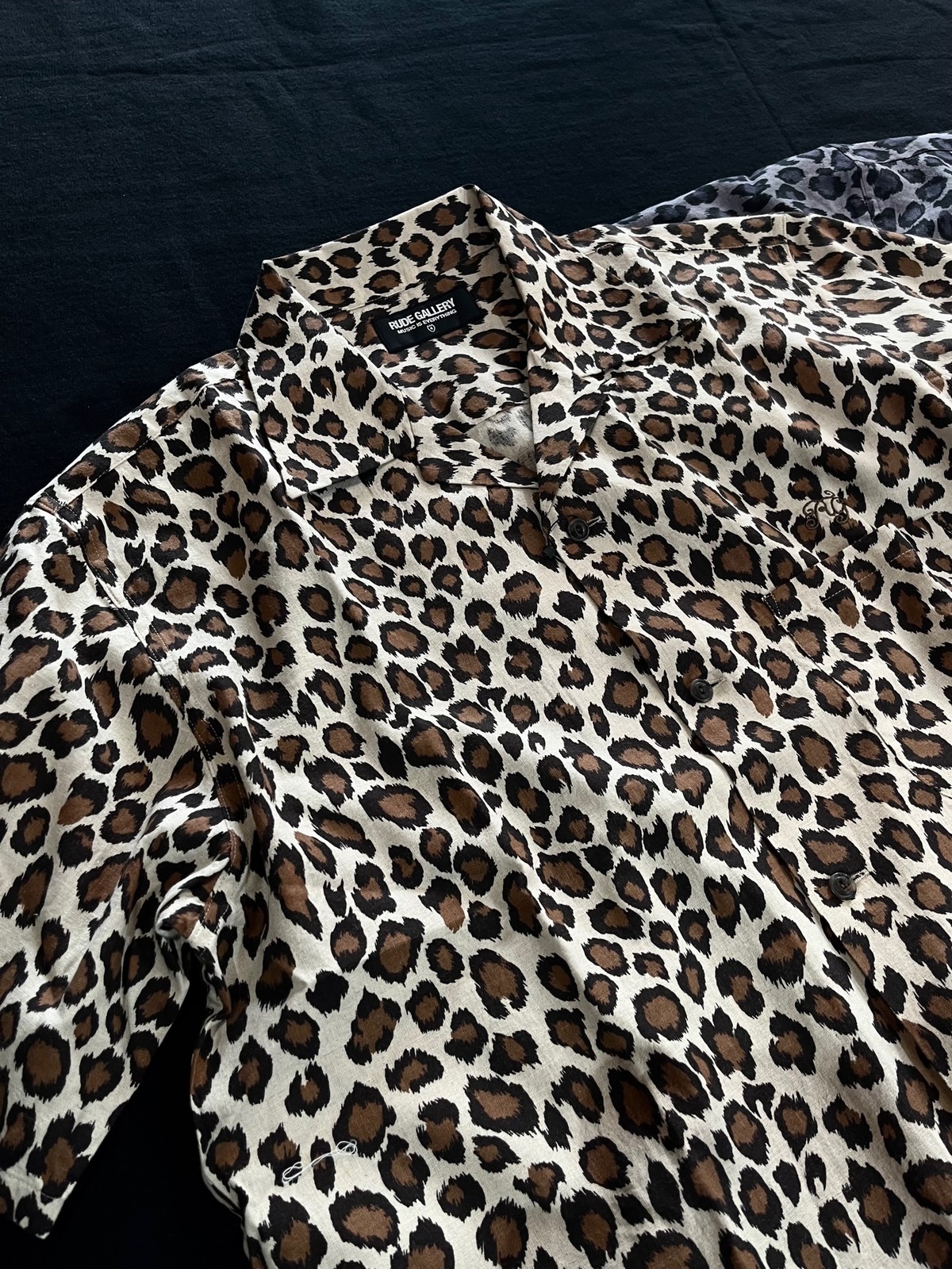 【RUDE GALLERY】LEOPARD OPEN SHIRTS （BEIGE) | BabelWards