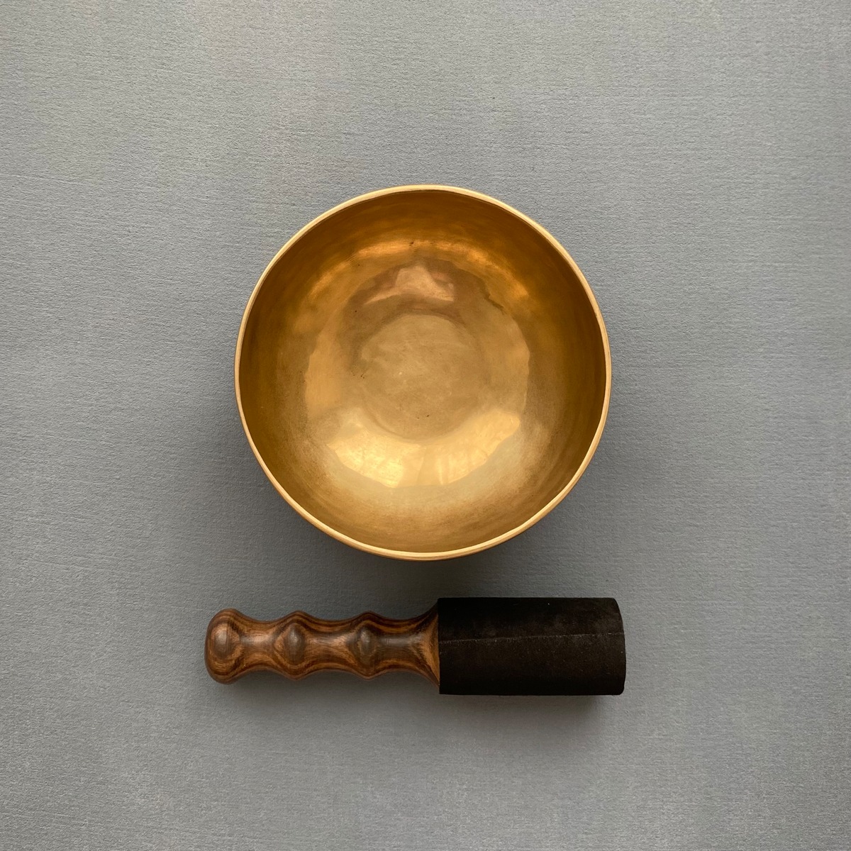 15cm 664g 音階C+G セミゴールド シンギングボウル | Singing Boy YOGA