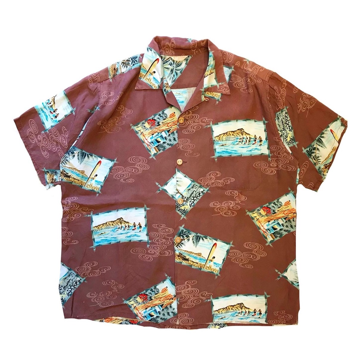 50’s Hookano vintage Aloha shirt made in hawaii | SKIPSKIP