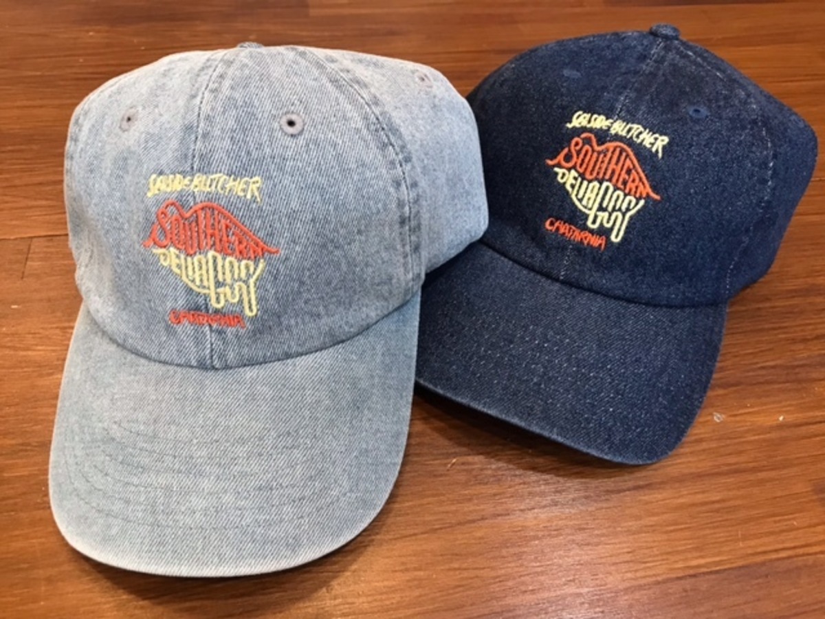 " SEASIDE BUTCHER " DENIM Baseball Cap | southerndeli agoo