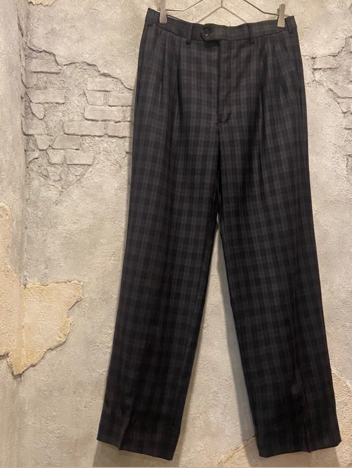 す様専用 Old checked slacks pants | 古着屋 BOZO