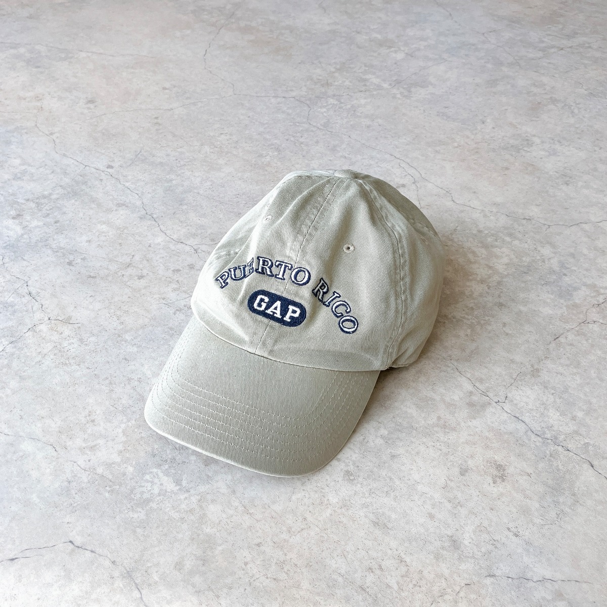 00's old gap oval logo 6panel cap "Puerto Rico" オールドギャップ 6パネルキャップ | HAM