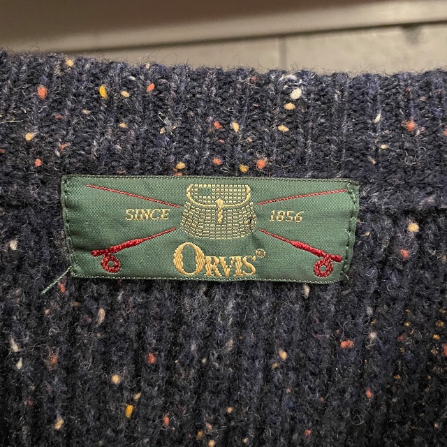 90s ORVIS Wool Knit Sweater | VOSTOK
