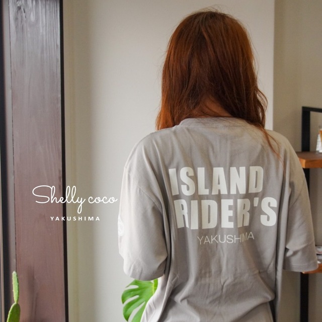【送料込】屋久島ライダーTシャツ グレー | Shelly coco -シェリーココ-