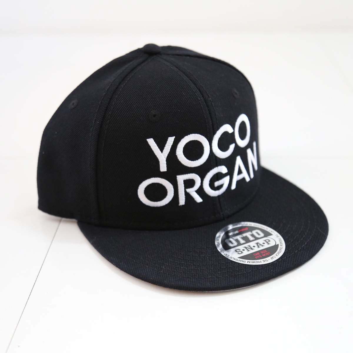 YOCO ORGAN LOGO SNAPBACK 01 (White) | YOCO ORGAN WEBSHOP