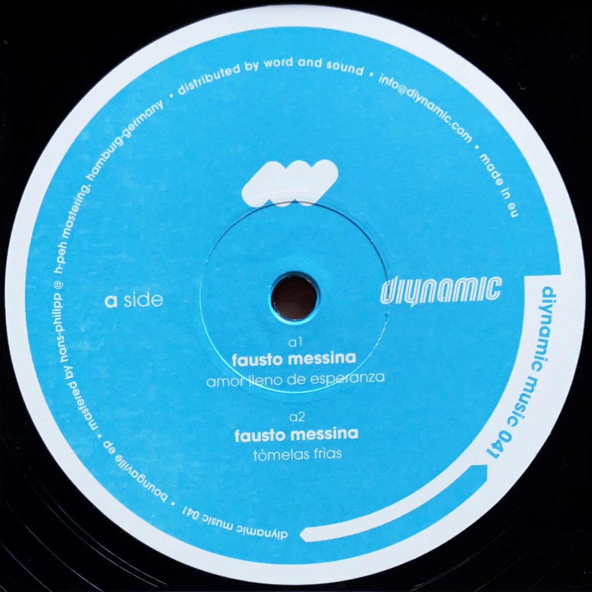 【12”】Fausto Messina / Boungaville EP (Diynamic Music) (diynamic music ...