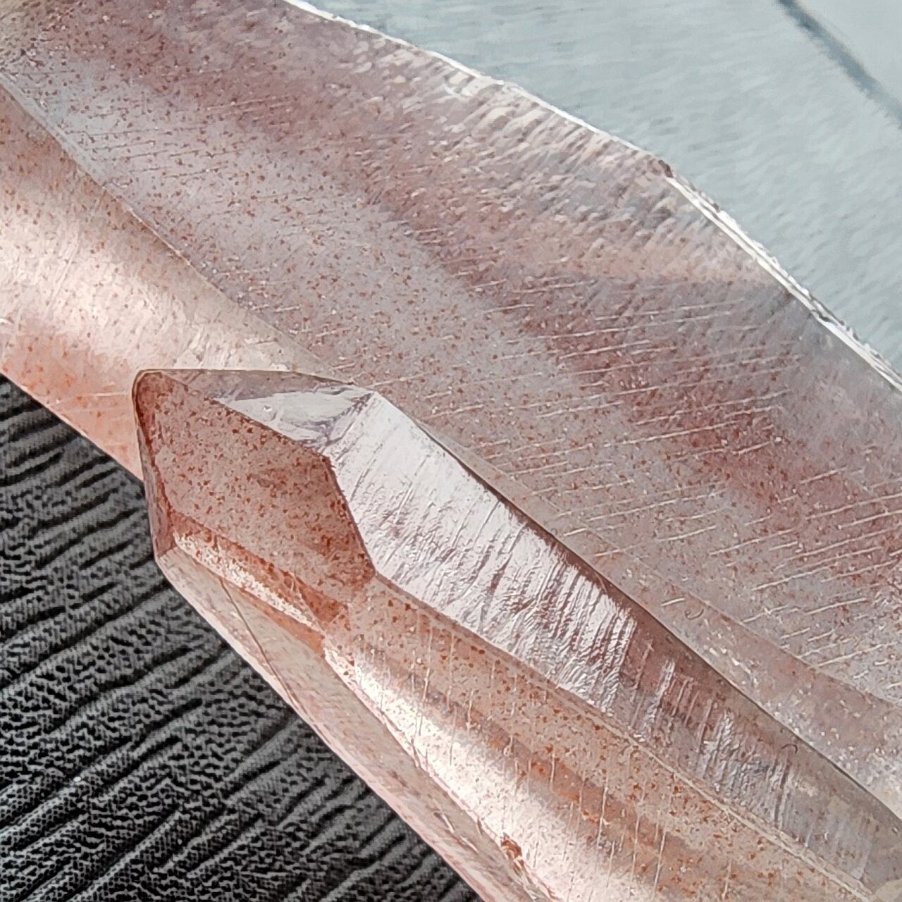 add様 専用【SU233《no.1》】ピンクレムリアンクォーツ ミナスジェライス州 原石 天然石 ギャランティカード付属 | 天然石ラズベリー