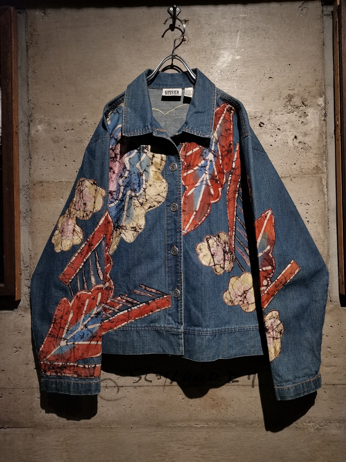 【Caka】Artistic Patch Design Vintage Denim Shirts Jacket | Caka(カカ）下北沢古着 ...
