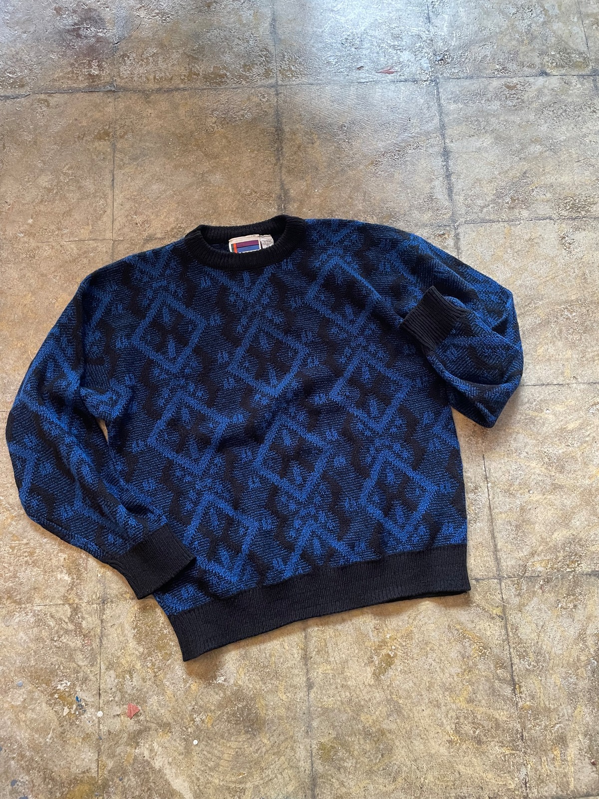 90's sweater graphix acrylic sweater | balco