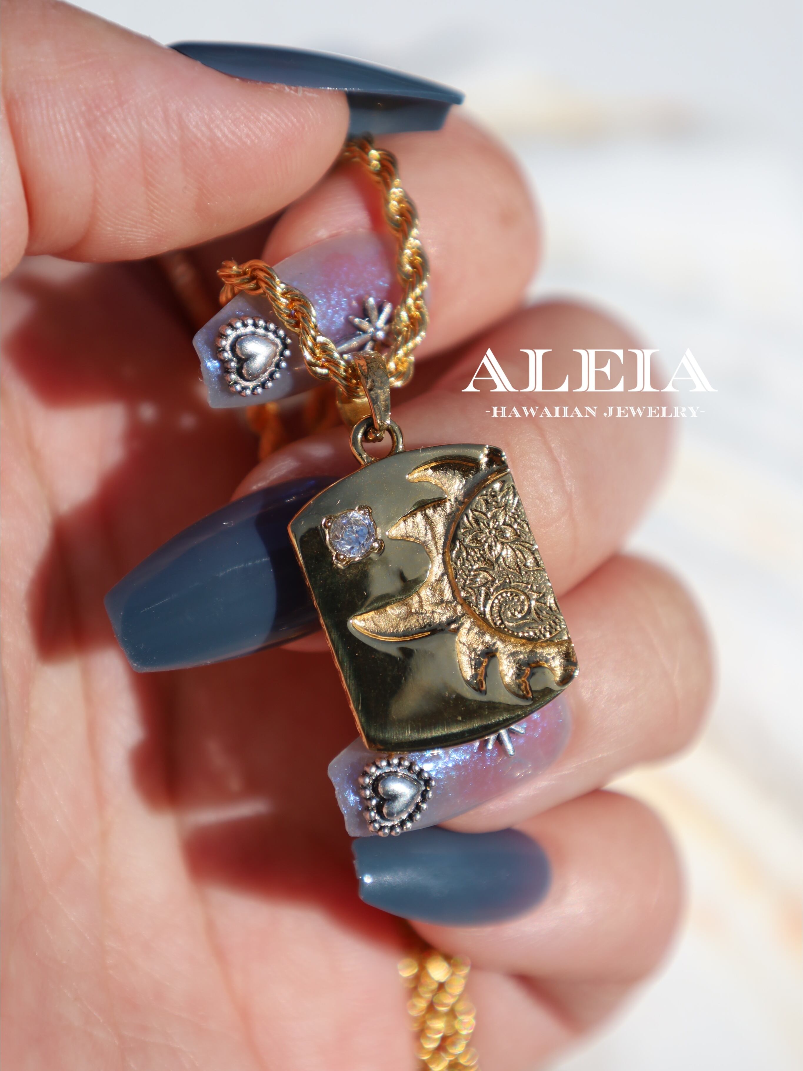 LaLa Pilina Necklace[316L]ハワイアンジュエリー | ALEIA【Hawaiian jewelry 】サージカルステンレス