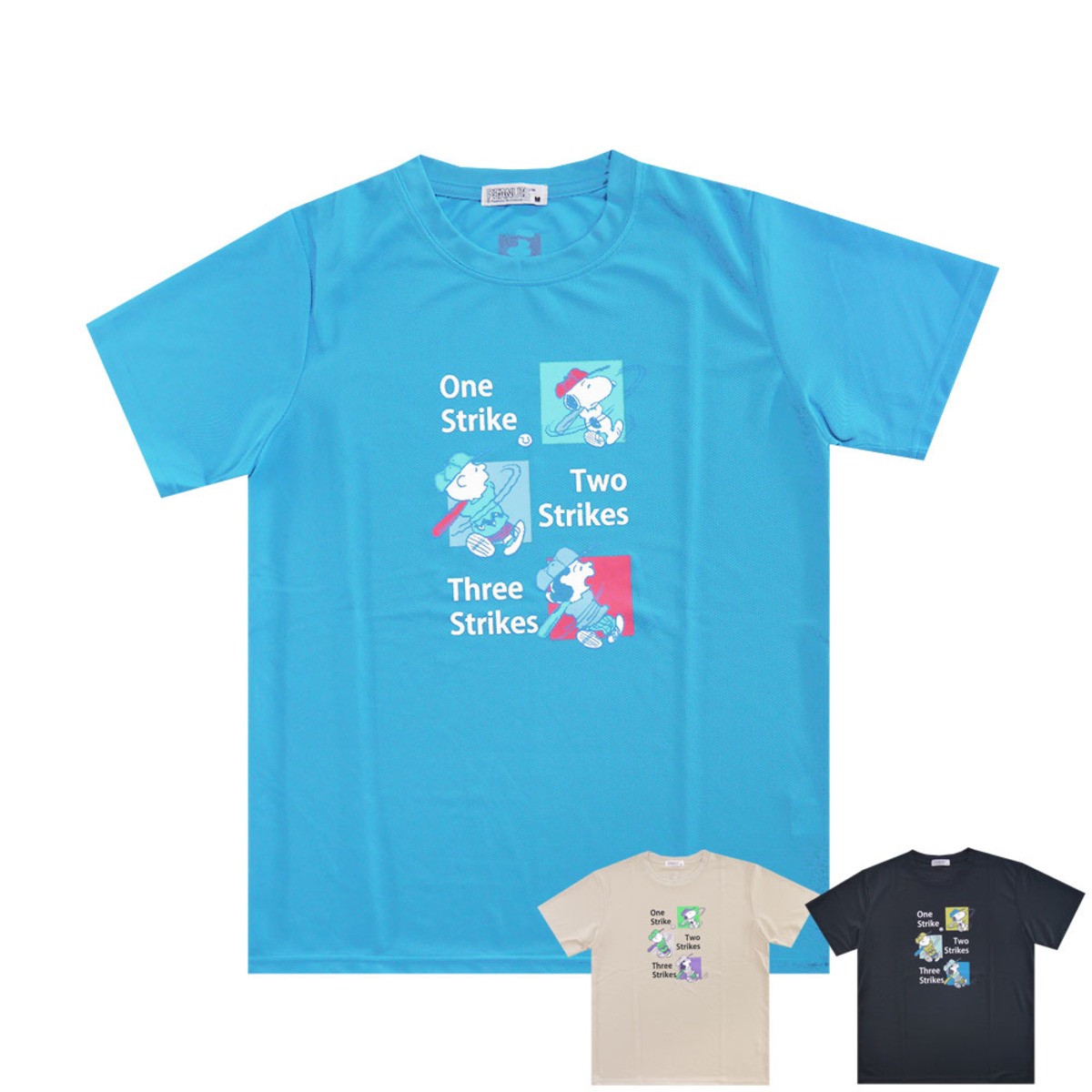 スヌーピー 半袖 Tシャツ メンズ ドライ PEANUTS 犬 グッズ S1152-236B T-SHIRT | セレクトショップHOBBYS BASE店