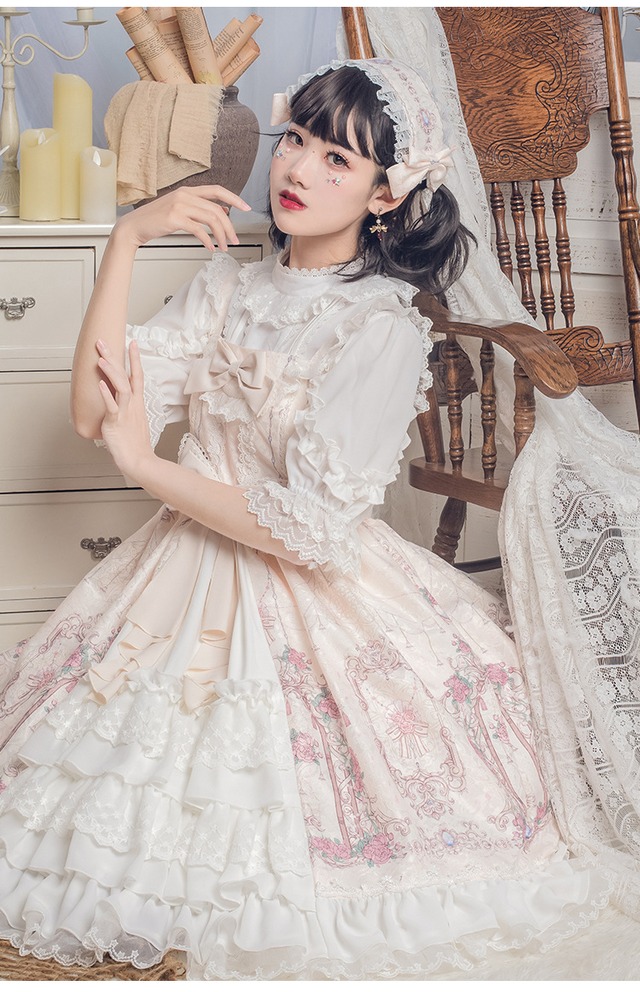 はじめての舞踏会 ロリータ 甘ロリ ドレス きゃらめるプリンセス