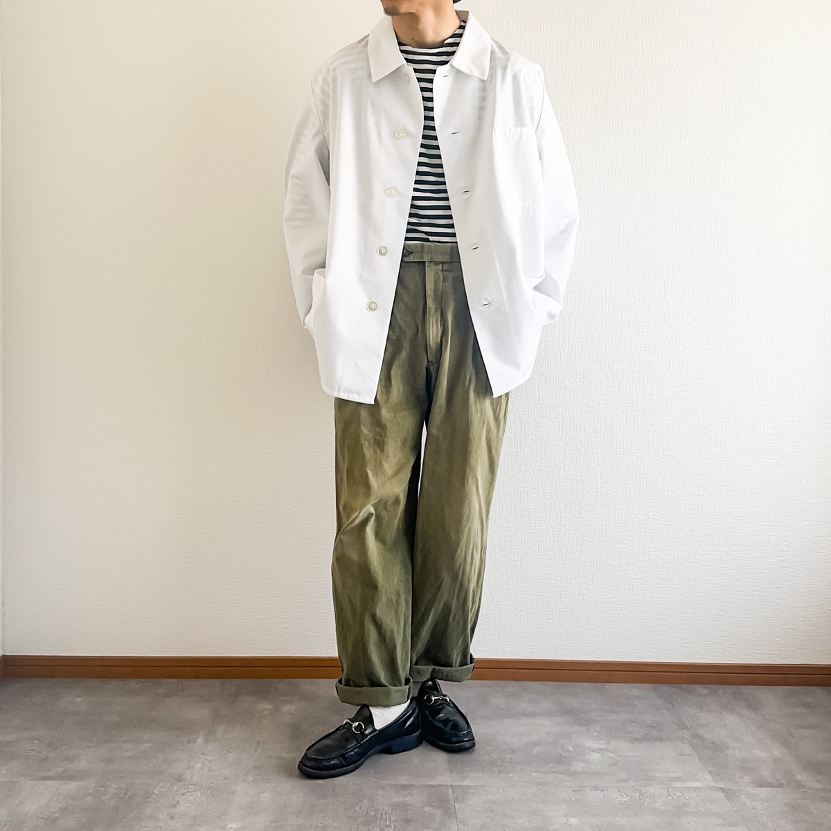 Dead stock! 1990's German Army white cotton coverall | cou cou used ...