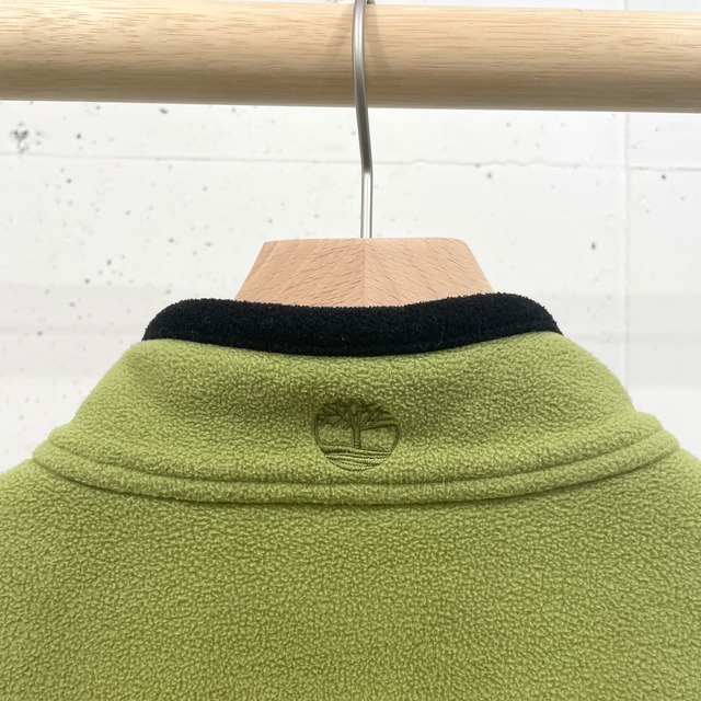 Timberland light green color fleece jacket | coysclothing