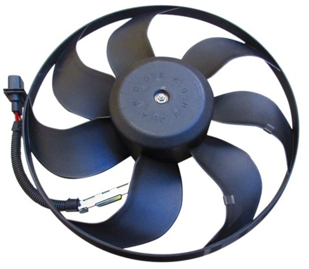 【優良品】 フォルクス ワーゲン VW 電動ファン 345mm ゴルフ4 ニュービートル 1J0959455S ラジエター ブロアファン ...