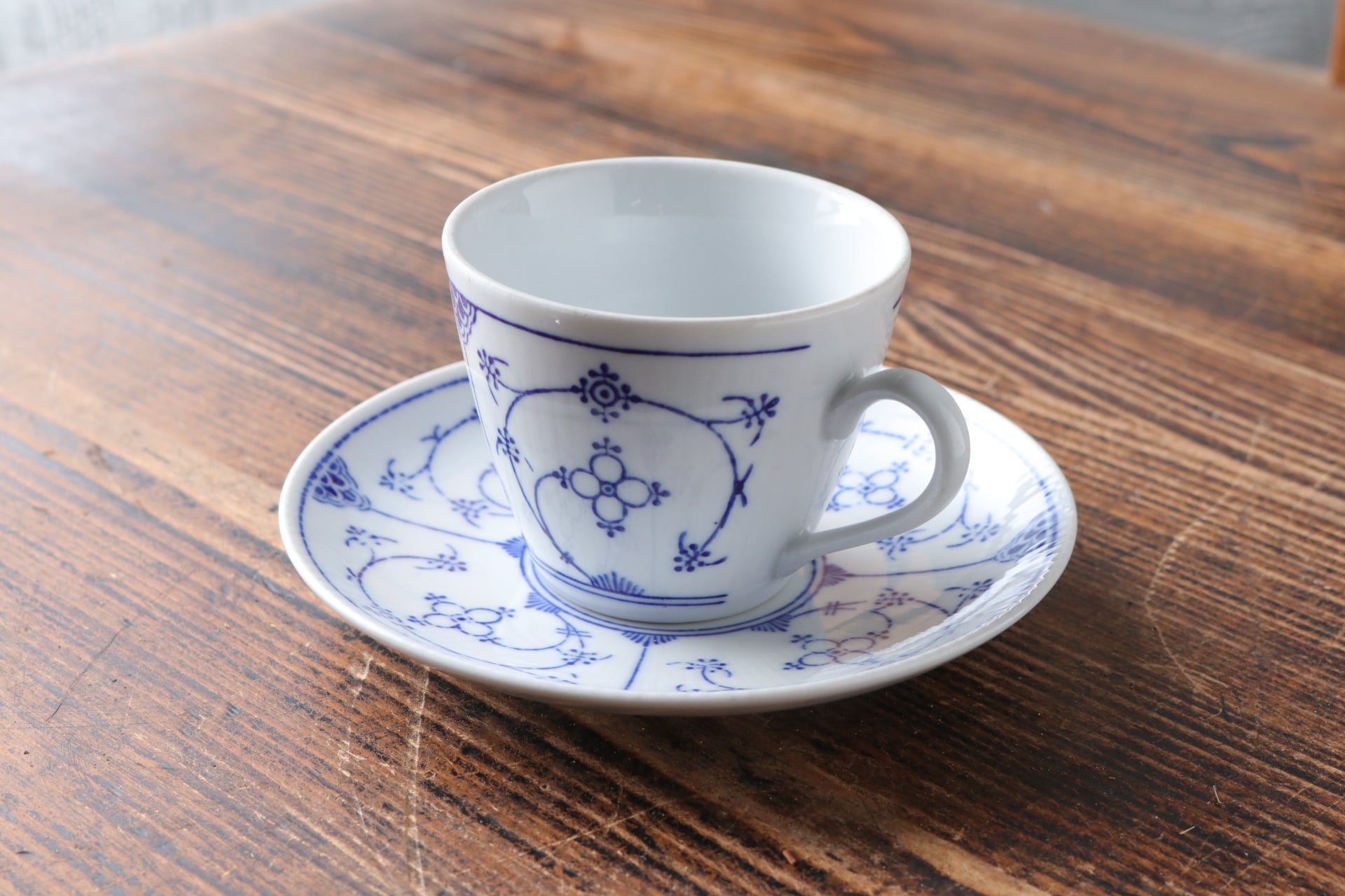 【訳あり】ドイツ食器 KAHLA Made In GDR カップ&ソーサー Blau Kaffeetasse | argang（オーガン）