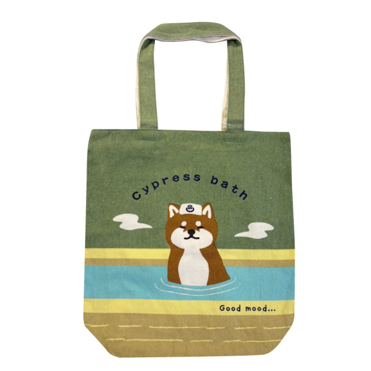 縦型 A4 トートバッグ コータくんと檜風呂 26012A 犬 柴犬 豆柴 キャンバス トート 帆布 サブバッグ A4 | MORIS ...